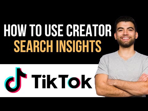 ✅ How to Use Creator Search Insights on TikTok (Full Guide)