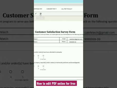 ????How to Edit PDF Online For Free