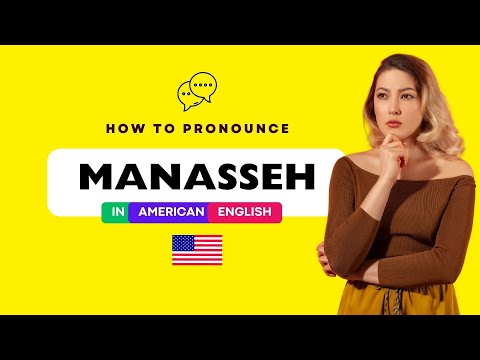 How to Pronounce Manasseh (Correctly) in American English | Real Life Audio Examples