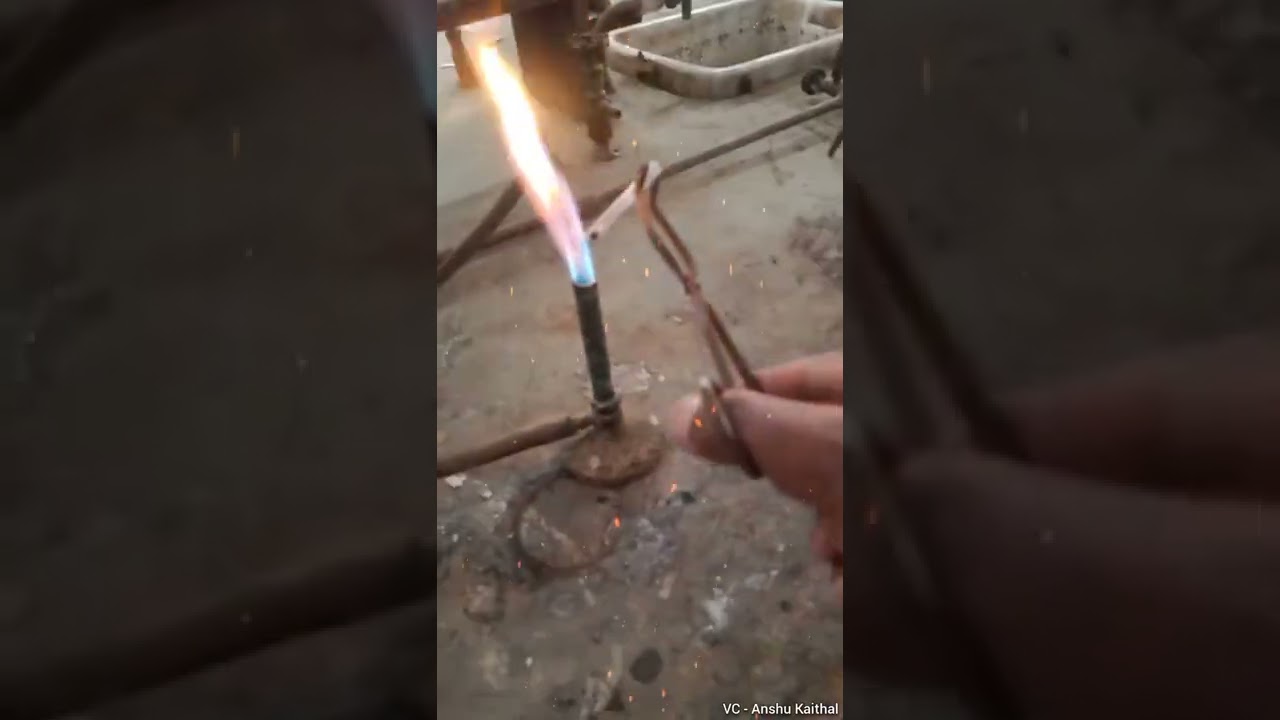 Chemistry lab practical , M.Sc Chemistry Experiment , How to make L.S.  🧪⚗️⚗️🧪.