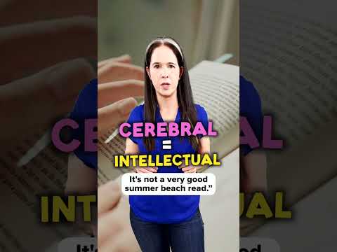 🧠CEREBRAL | Advanced English Vocabulary