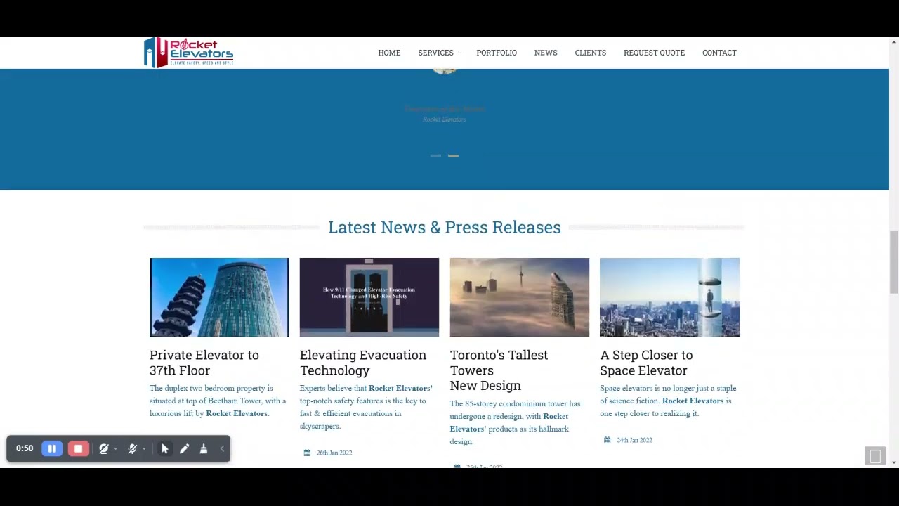 Rocket Elevators Demo!