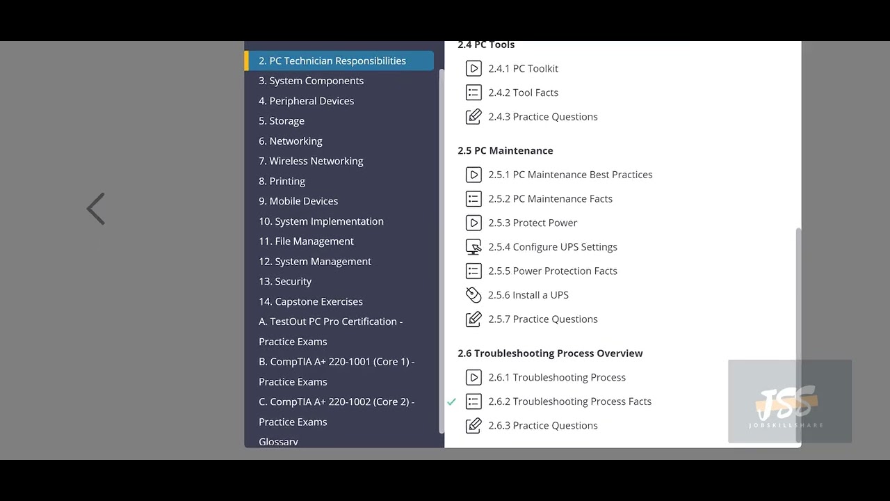 IT Professional Skills Development Program