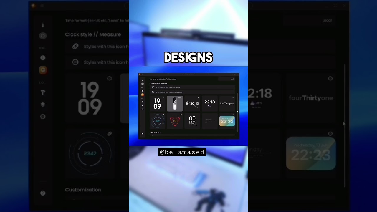 Desktop customization tool pt.1 🔥#pc#customization #shorts #ytshorts