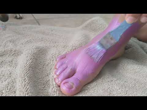 Feet painting