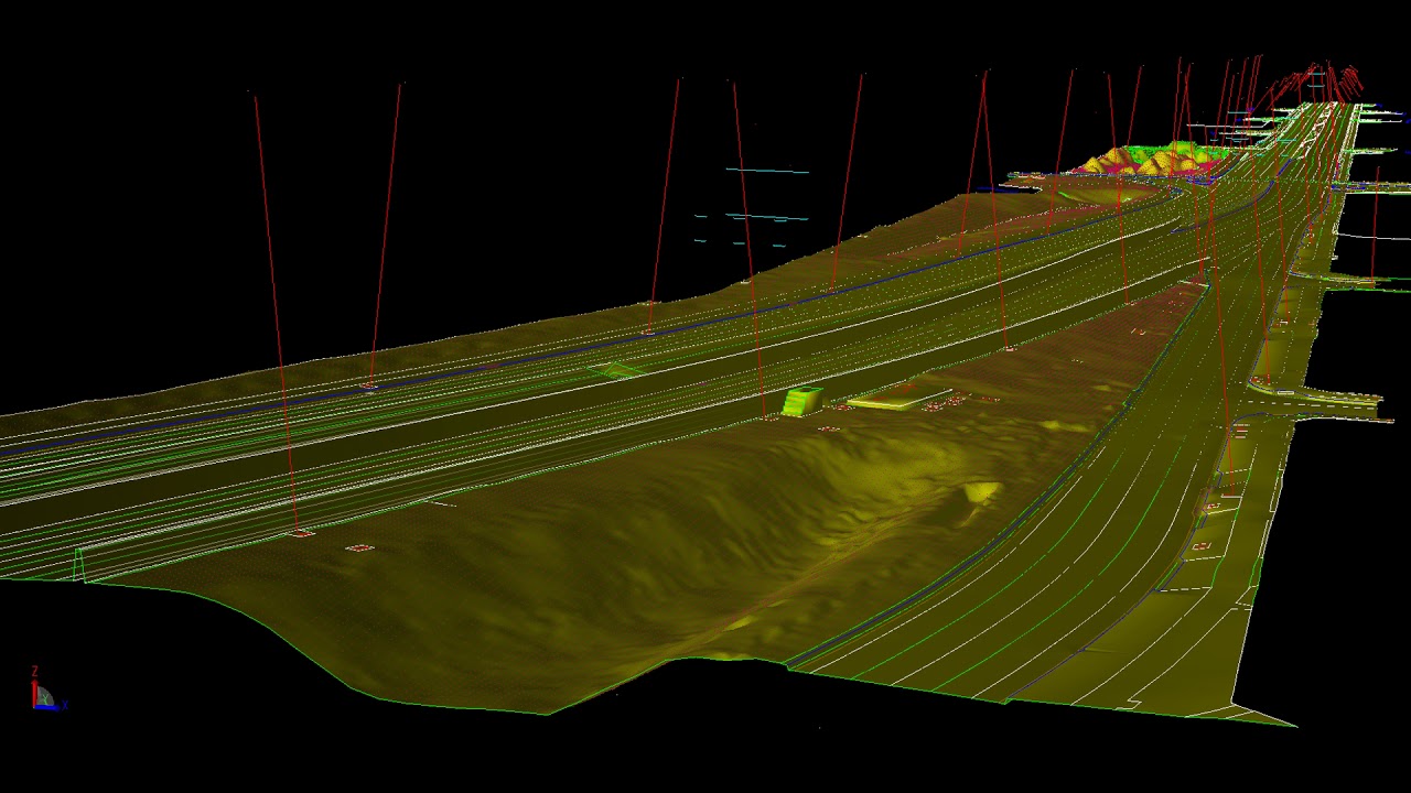 Engineering Survey - Laser Scan – Pym St to Regency Road