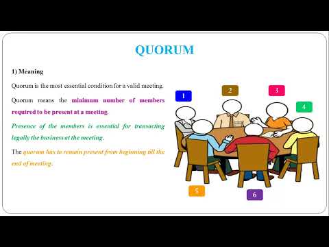 48 - Quorum of the Meeting