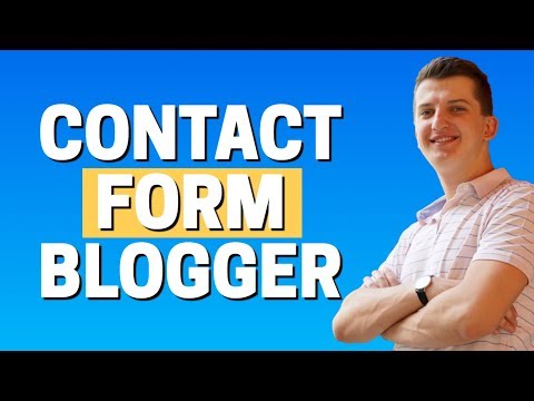 How To Add Contact Form In Blogger