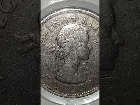 UK 1965 Two Shillings Coin #shorts