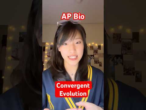 AP Bio Unit 7, Part 7: Convergent Evolution ๐ฆ#apbiology #apbio #biology #bioscience #science #fyp