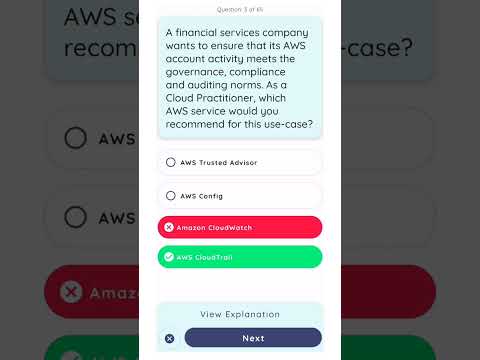 AWS CLF-C02 Quiz 700+ Question for Android - Free App Download