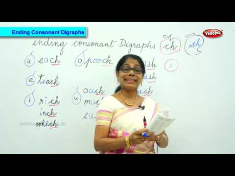 Ending Consonant Digraphs || kids educational videos preschool || Phonics learning videos