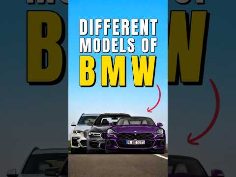 WHAT Do BMW Model Names REALLY Mean?