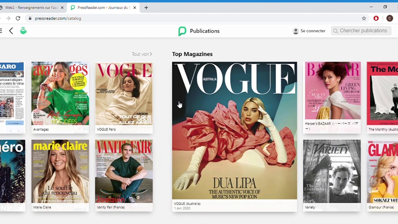 Tutoriel pour accéder à  PressReader