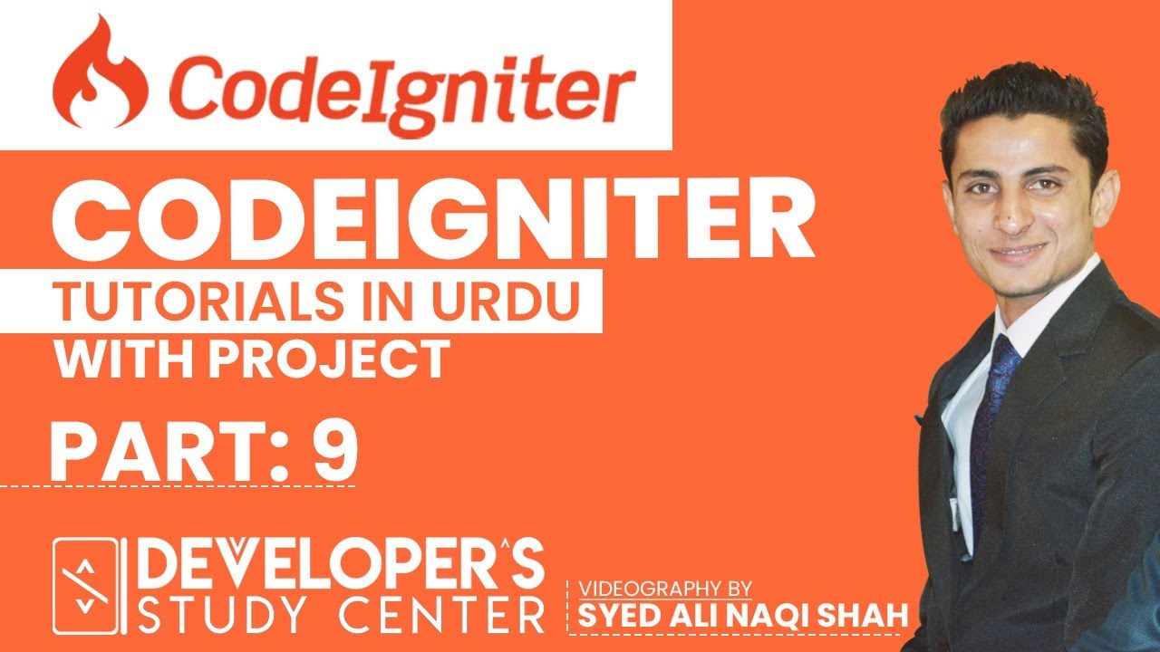 CodeIgniter Tutorials in Urdu Part 9 - Getting user input in Codeigniter