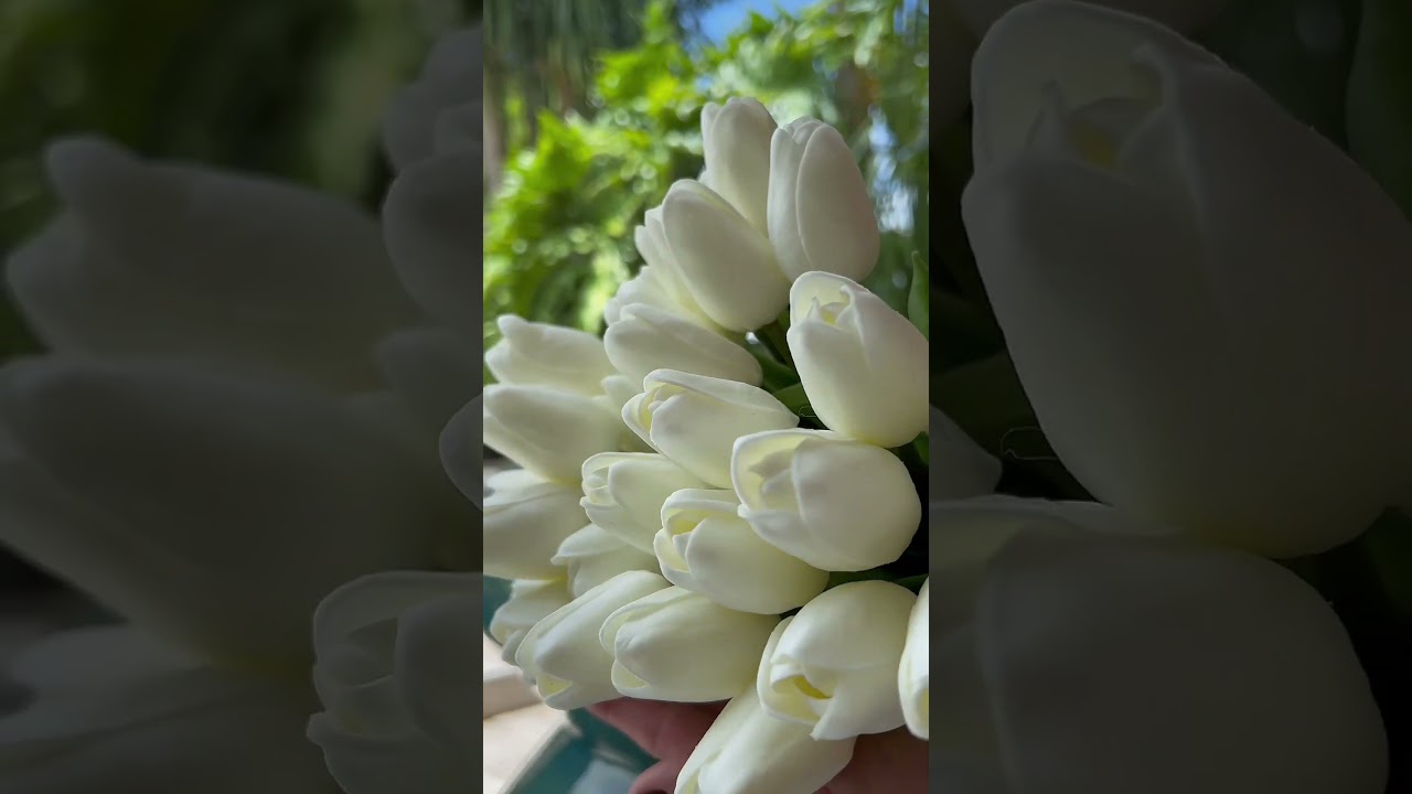 Viral Amazon Find 🌷 Faux Tulips that look and feel so real, Amazon must buy.