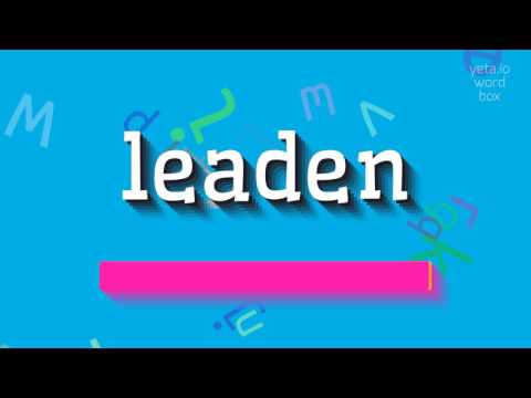 How to say "leaden"! (High Quality Voices)
