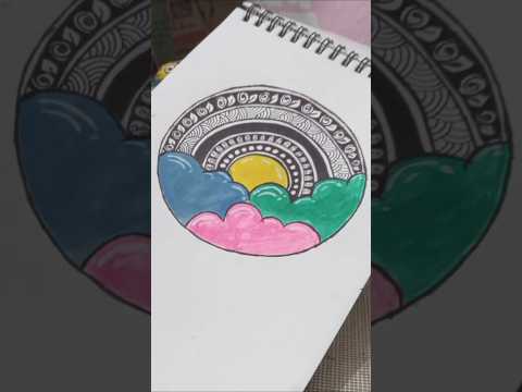 mandala art🎨#shorts