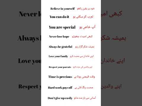 English speaking practice | English vocabulary | Daily use english sentences | English grammar Urdu