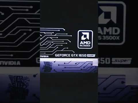 Geforce GTX 1650 Super RGB Backplate by CustomKid
