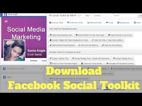 Facebook Social Toolkit Premium Version For Life Time Download Free