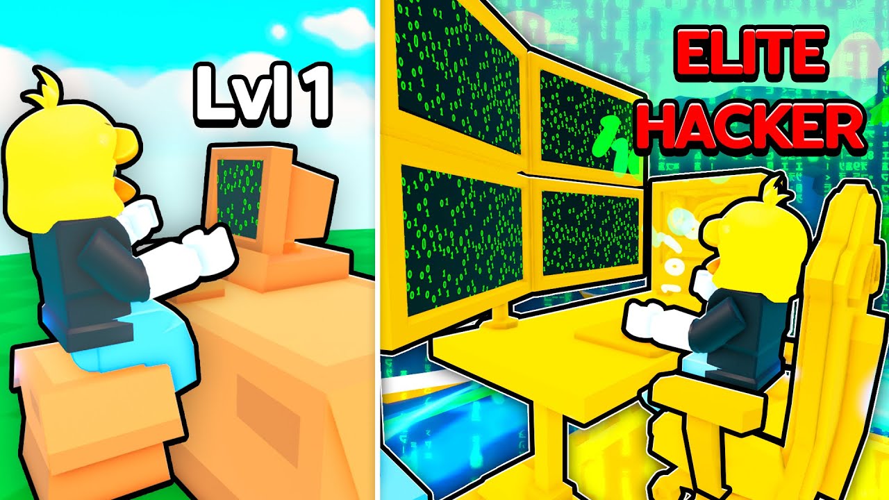 I Went from Noob to ULTIMATE Hacker in Roblox Hacker Simulator!