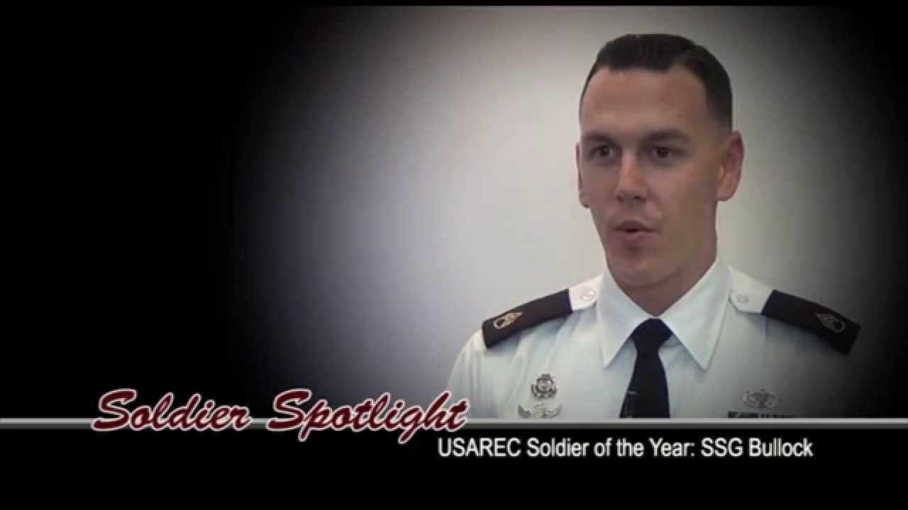 Soldier Spotlight - SSG Bullock Named Soldier of the Year