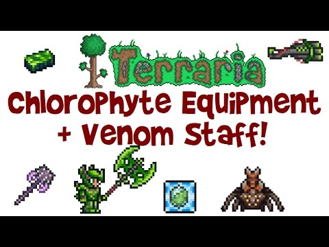 Steam Community :: Video :: Chlorophyte Armor, Tools & Weapons, Venom ...