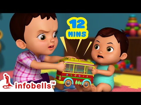 చిన్న పాప ఎందుకు ఏడుస్తోంది -Cinna Papa Song | Telugu Rhymes for Children | Infobells #telugurhymes