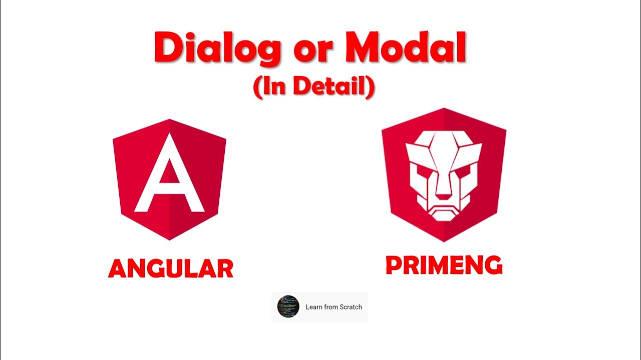 PrimeNG Dialog or Modal implementation in Angular