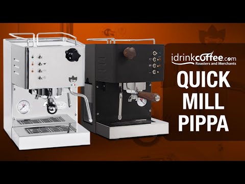 Quick Mill Pippa Espresso Machine - Stainless Steel | iDrinkCoffee.com Canada