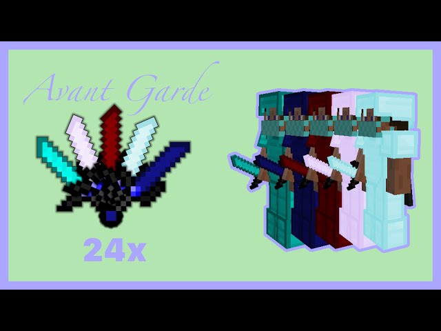 Avant Garde [24x] - 5 Recolors (Yes, it really is 24x) Minecraft ...