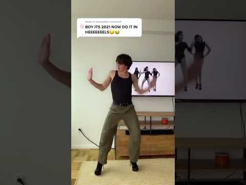 He is in Heels to Dance to Single Ladies 👠🕺🏻