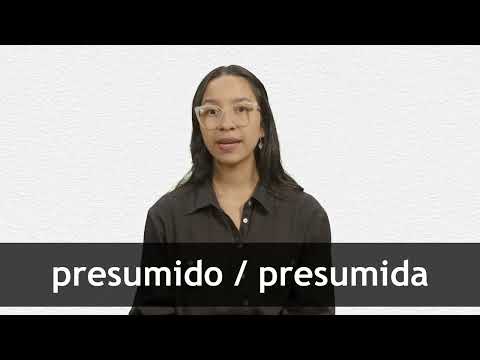 English Translation of “PRESUMIDO” | Collins Spanish-English Dictionary