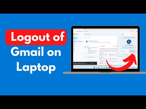 How to Logout of Gmail Account on Laptop (New & Easy)
