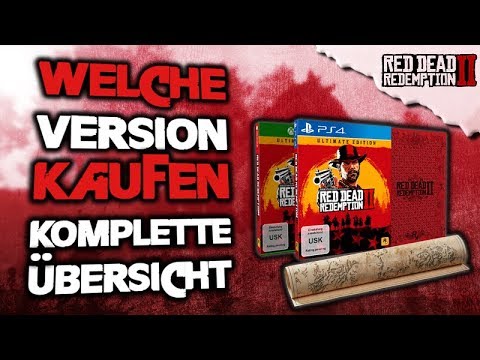 Red Dead Redemption 2 - Welche Edition kaufen? Standart/Special/Ultimate - Red Dead Redemption 2