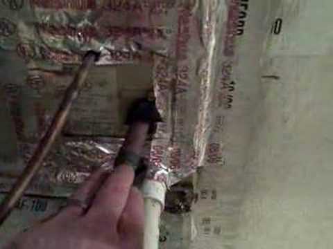 Home Inspector Atlanta GA Discovers Bare Refrigeration Lines l (678) 279-5796 l CALL US!
