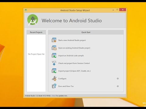 How to Install Android Studio on Windows 10 / Windows 8