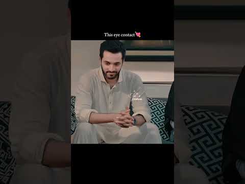 The way he blushed ???? hayeee ???? #wahajali #yumnazaidi #yumhaj #terebin #qarzejaan #mein ❣