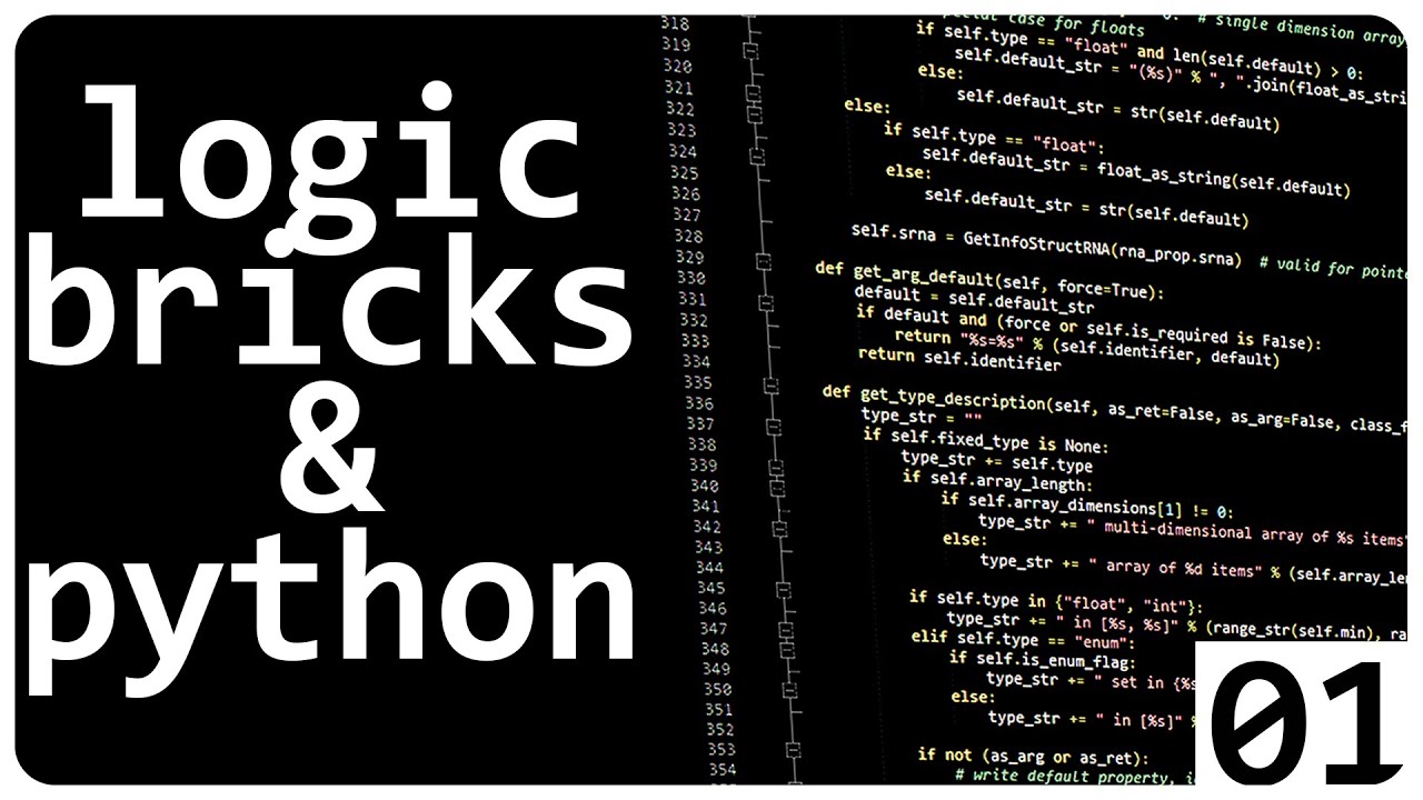 PYTHON para UPBGE - logic bricks & python