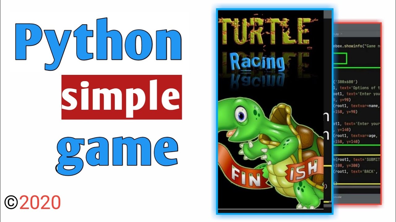 Python tkinter game. Fast and easy. | Tkinter project 1