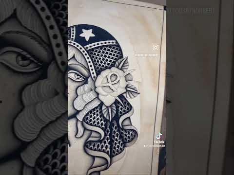 “Puerto Rican ladies” Ink, spit and coffee! Prints available! #art #NORBS #tattoo #artist
