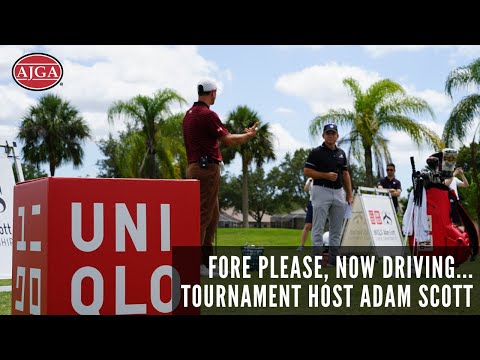 Fore Please, Now Driving... Tournament Host Adam Scott