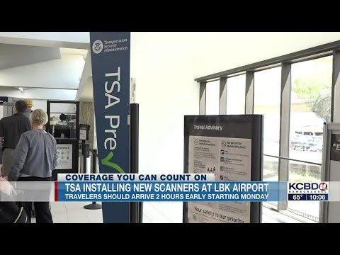 TSA installing new scanners at Lubbock airport