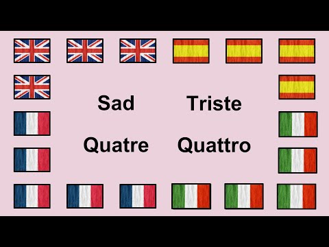 How to Say SAD in English ๐ฌ๐ง Spanish ๐ช๐ธ French ๐ซ๐ท and Italian ๐ฎ๐น