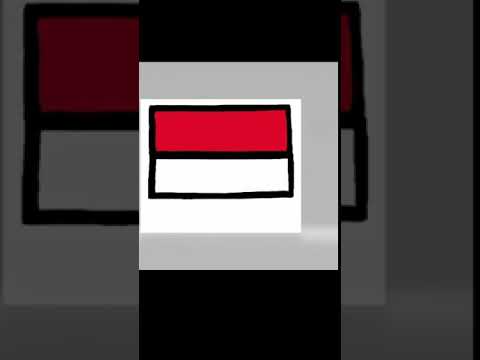 Drawing Indonesian National Flag
