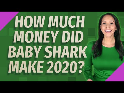 How much money did baby shark make 2020?