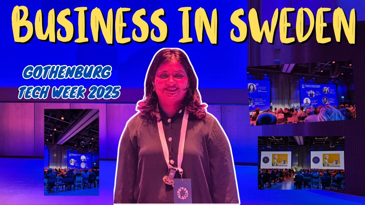 How I network in Sweden for business? | Gothenburg Tech week 2025