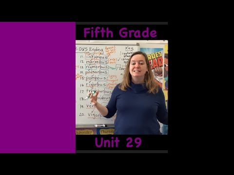 180 Days of Spelling and Word Study: Grade 5, Unit 29 (Derivational Suffix: OUS)