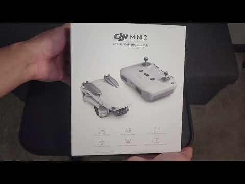 DJI Mini 2 Aerial Camera Bundle - Unboxing Video